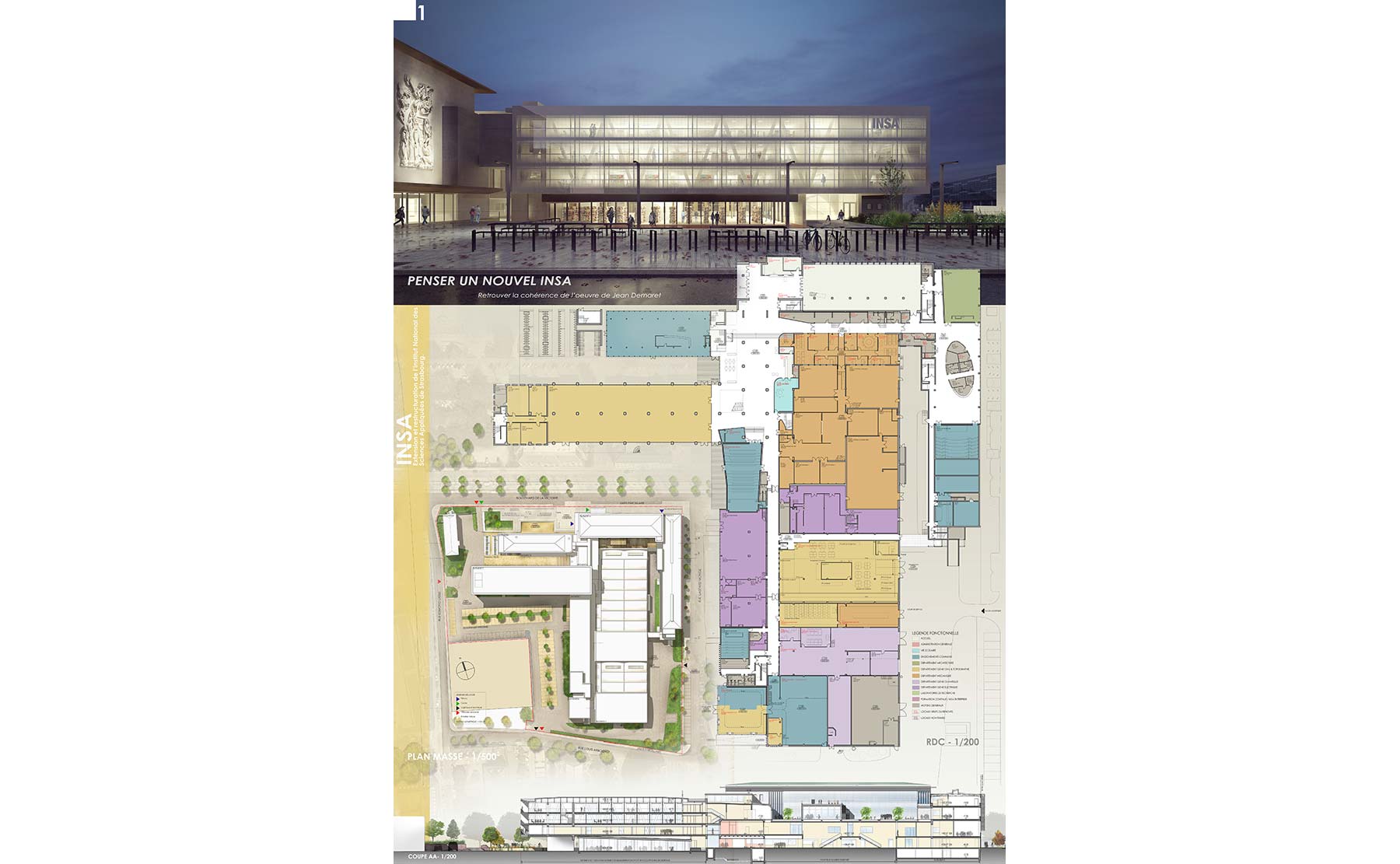 Mongiello & Plisson - Extension et restructuration de l'INSA ...